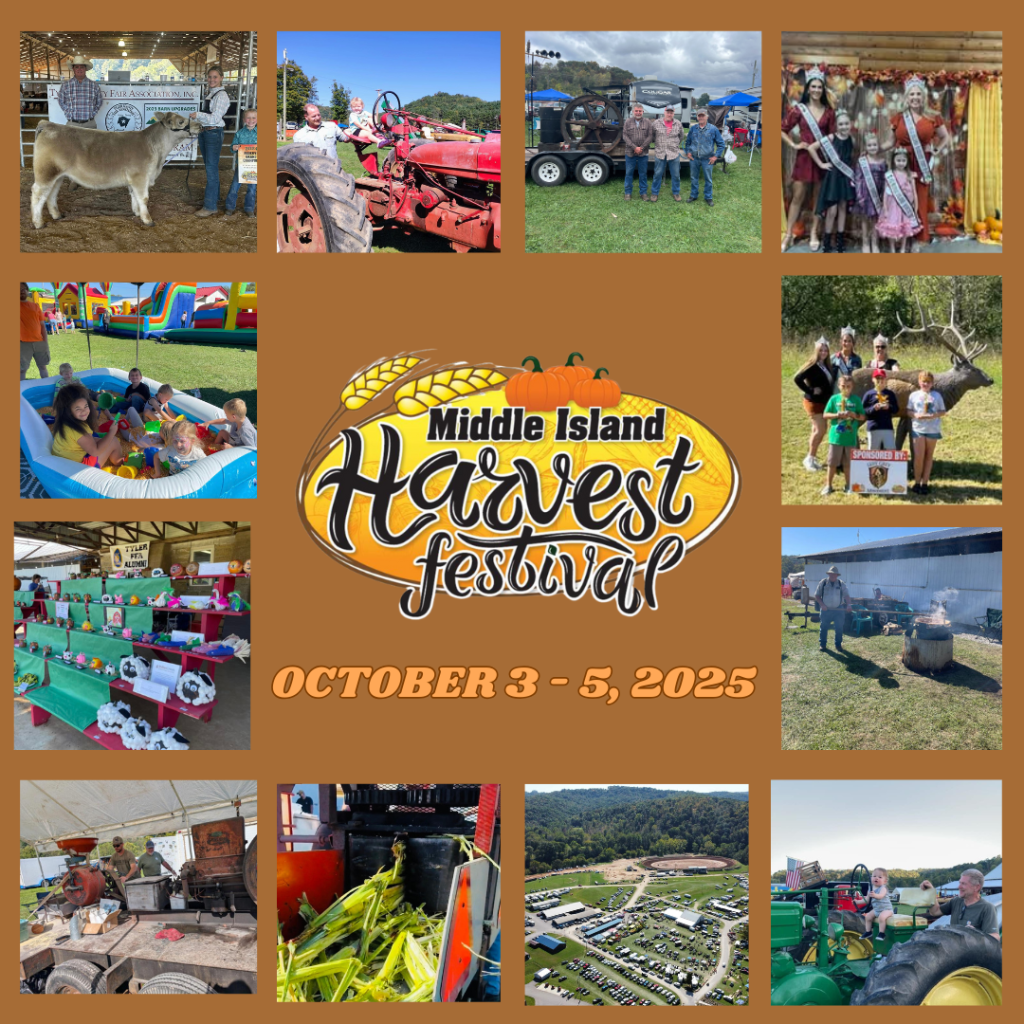 2025 Middle Island Harvest Festival – Tyler County Fair Association
